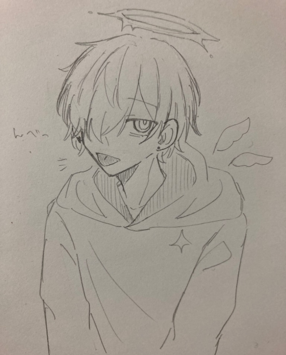 第18話：最近のイラスト(👹👼)（実況者 CR (微BL)イラスト）｜無料スマホ夢小説ならプリ小説 byGMO