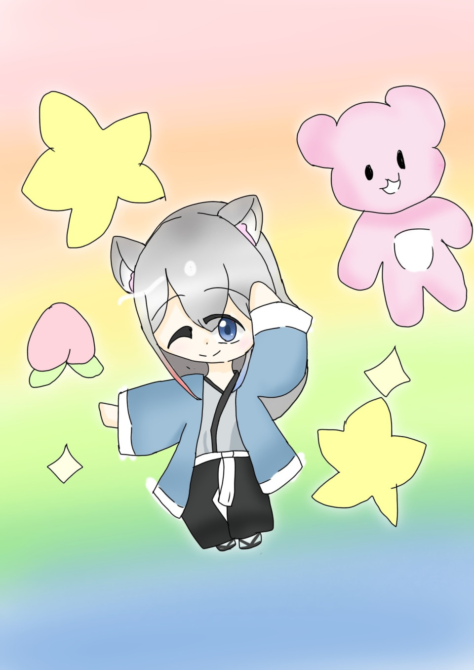 第3話：🦊 、 ️（イラスト部屋）｜無料スマホ夢小説ならプリ小説 byGMO