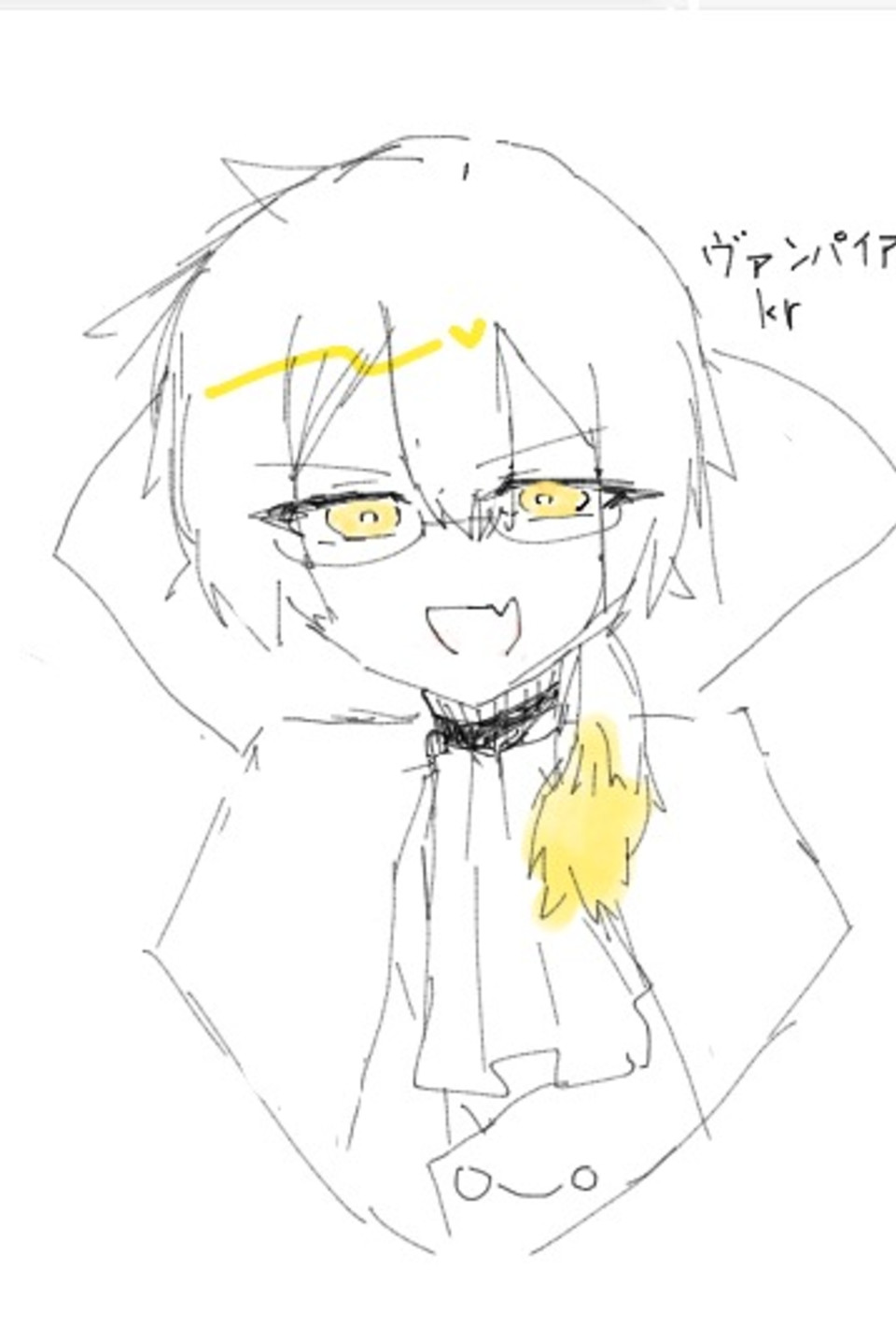 第1話：ヴァンパイアkr（絵）｜無料スマホ夢小説ならプリ小説 byGMO