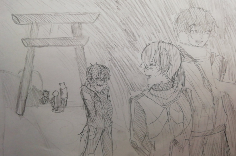 第17話：初詣（wtとrd運営のBLイラスト置き場）｜無料スマホ夢小説ならプリ小説 byGMO